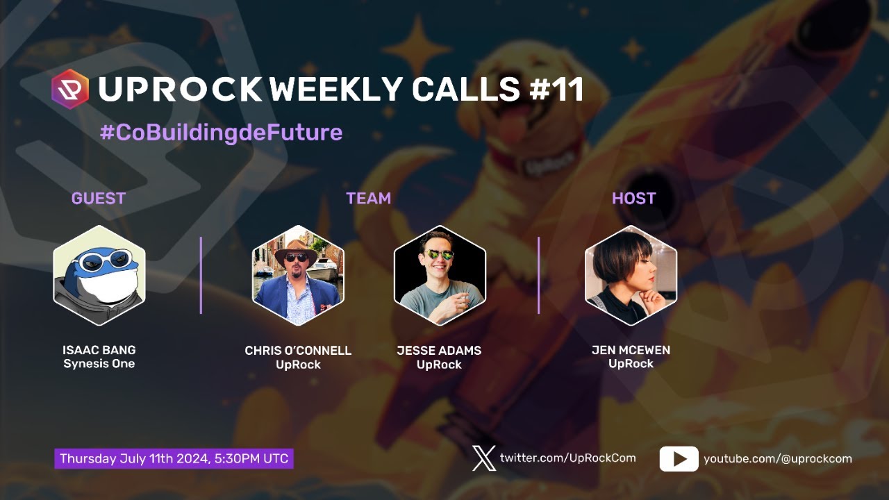 UpRock Weekly Calls #11: UpRock Update, Stand With Crypto Highlight ...