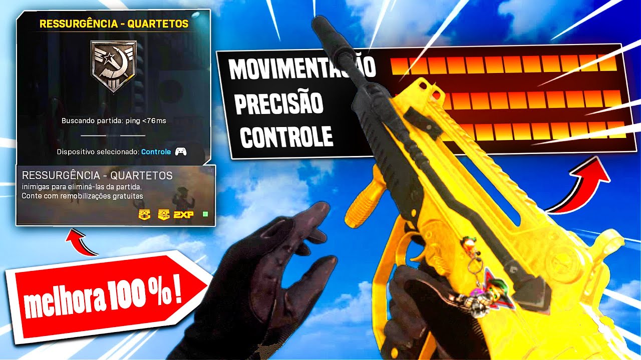 COMO MELHORAR a MIRA e MOVIMENTAÇÃO com esse modo de jogo - COD WARZONE ...