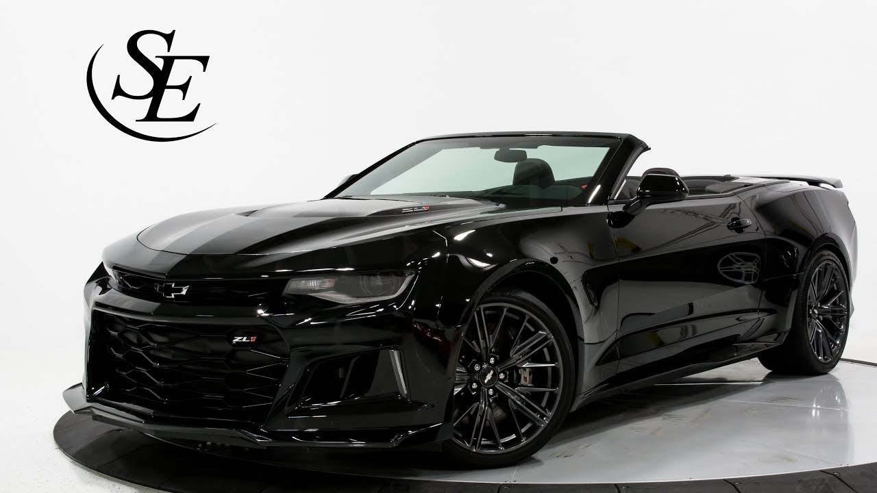 Black Camaro Zl1 Convertible