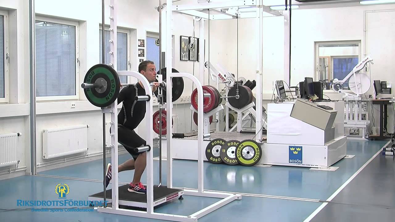 One leg loaded squat jump - Smithmaskin - YouTube