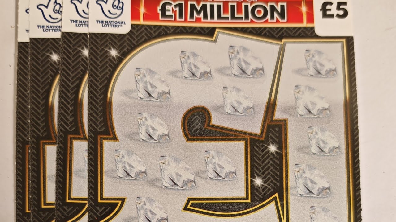 One million pound black scratch cards £20 in play - YouTube