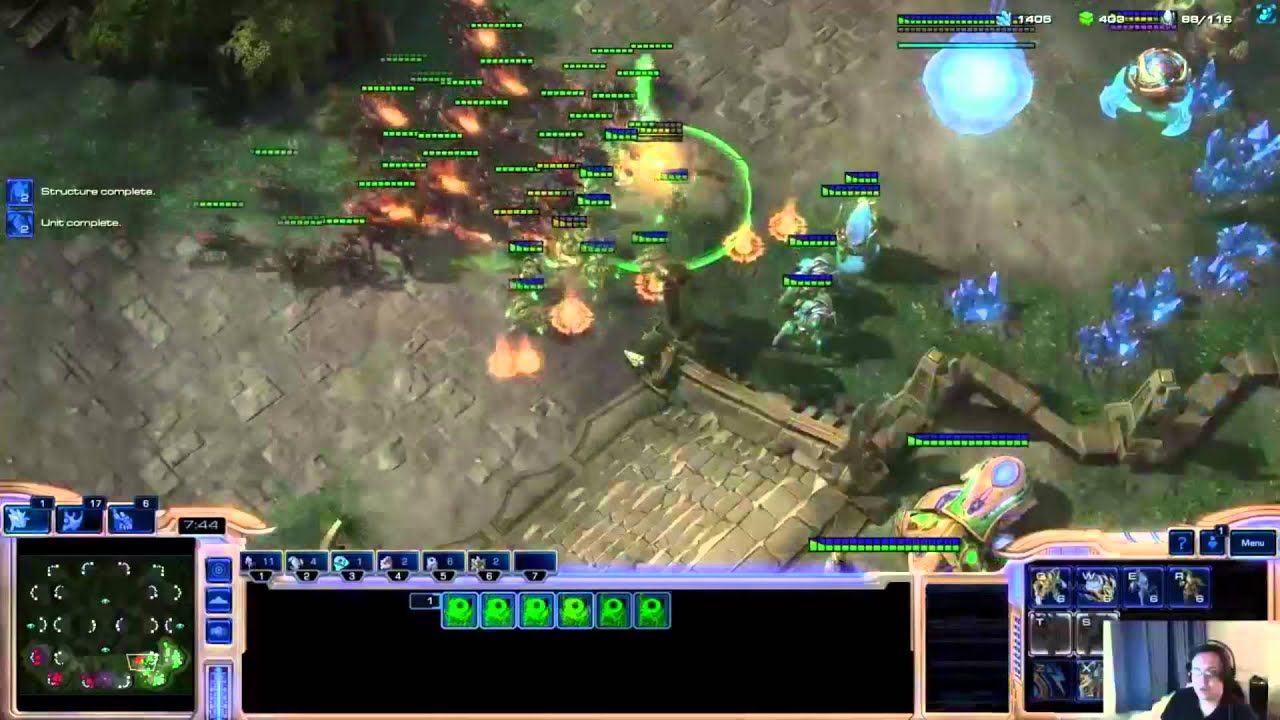 Horuss Abusando de Protoss DISRUPTOR LOTV - YouTube
