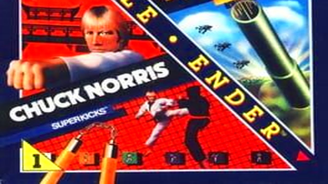 Chuck Norris Superkicks / Kung Fu Superkicks | Atari 2600 | 1983 ...