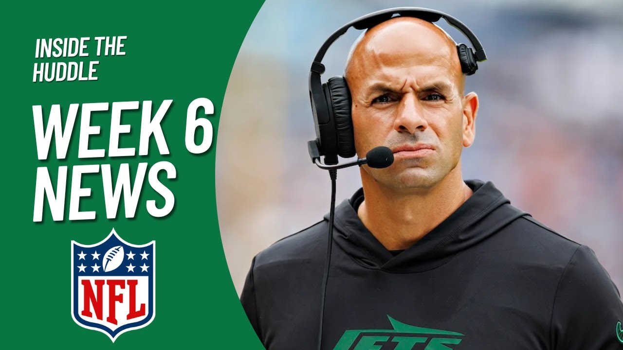 Inside The Huddle | NFL Week 6 News - YouTube