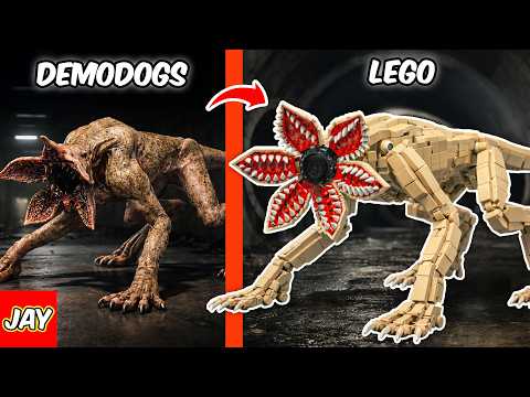 LEGO STRANGER THINGS 5: I Recreated DEMODOGS Creature | JAY BRICKS