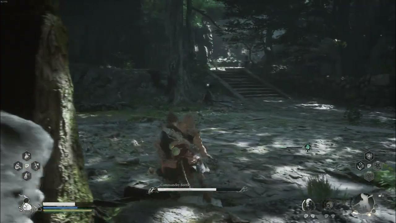 Black Myth Wukong : Commander Beetle Boss Fight - YouTube