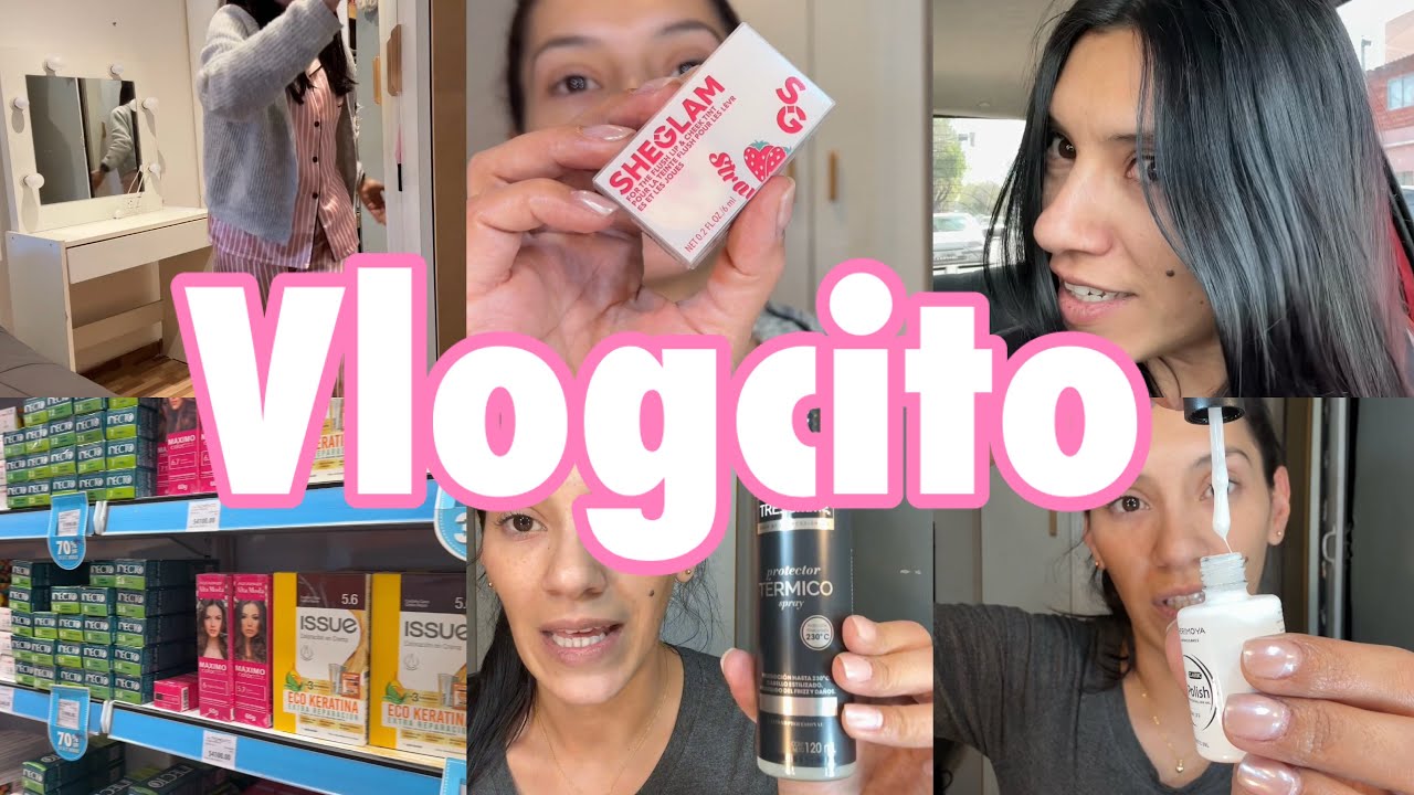Vlog: vamos al centro haul tintura - protector térmico NUEVO y cositas ...