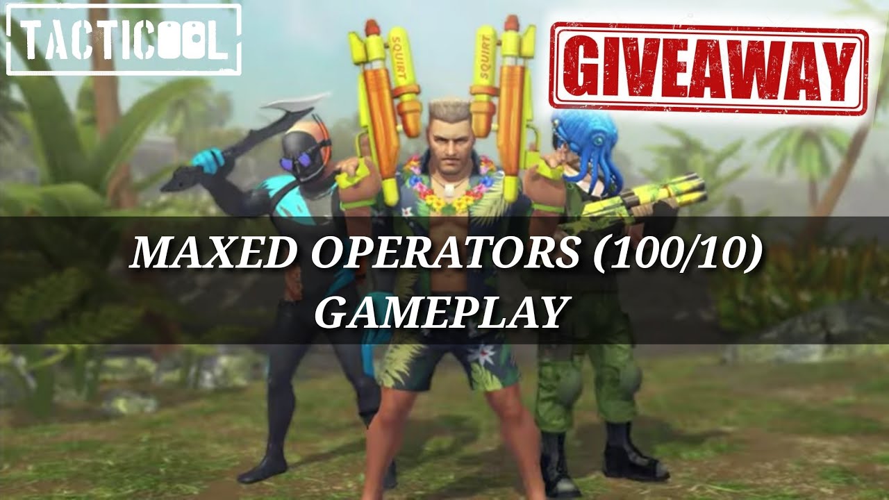 Tacticool: EPIC GAMES - MAXED OPERATOR (100/10) DIANA GAMEPLAY + GOLD ...