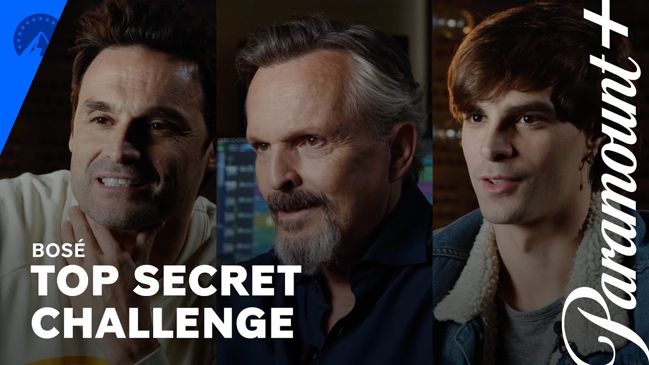 Top secret challenge con Miguel Bosé, Iván Sánchez y José Pastor | Bosé ...