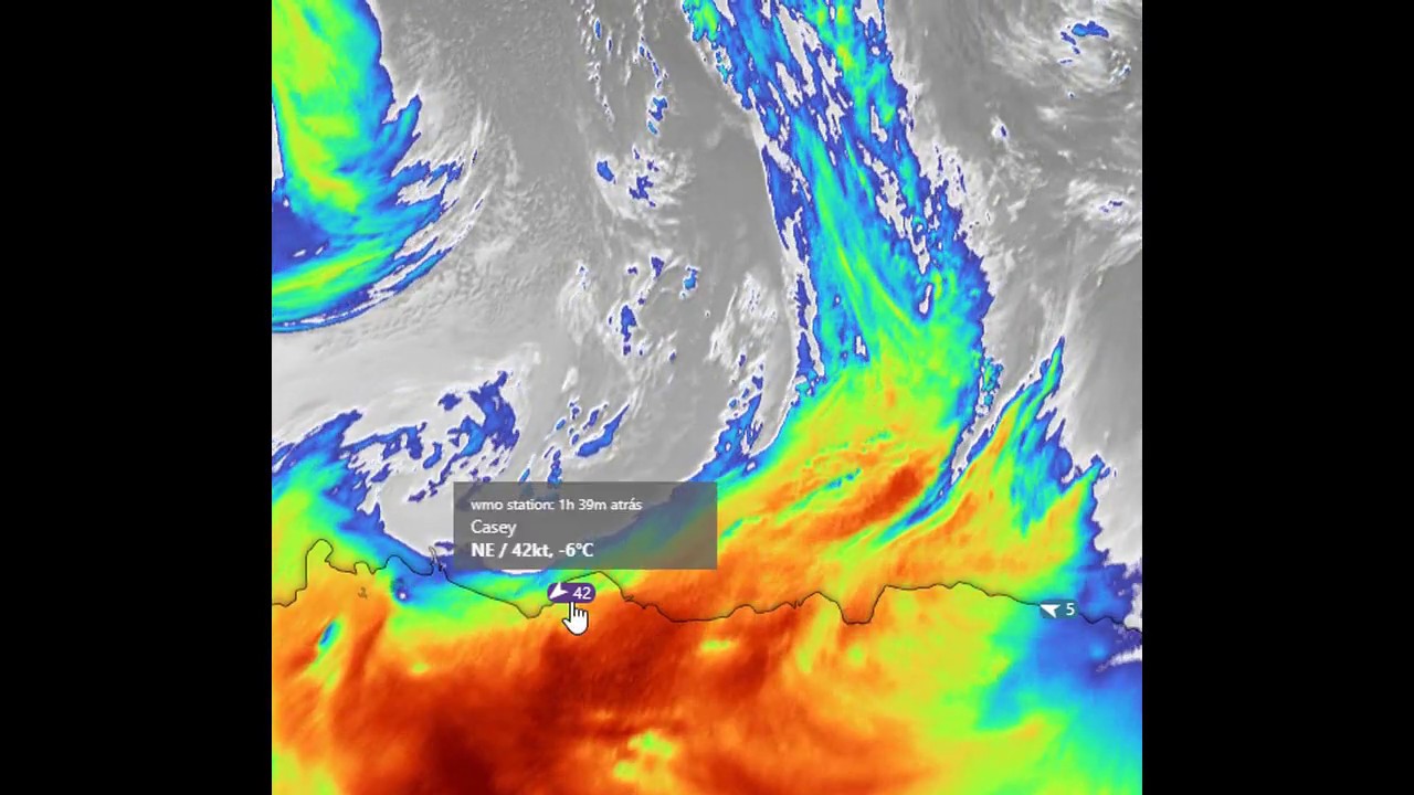 Explosive Cyclone (Bomb Cyclone) in Casey antarctic station - Jul/13/ ...
