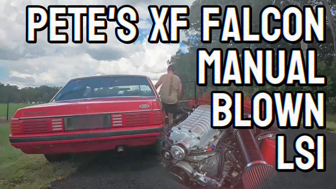 Pete's XF Falcon manual blown cammed ls1 swapped Ford!!!! Loves the ...