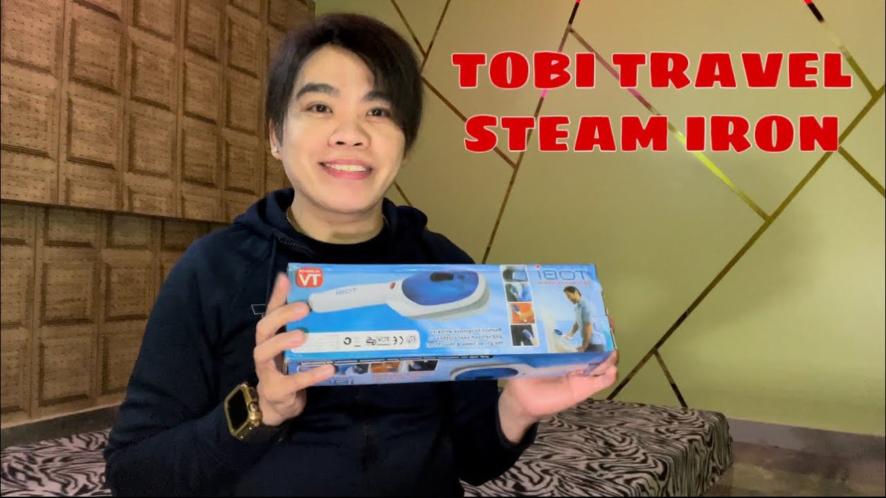 TOBI TRAVEL STEAM IRON I STEAM BUDDY I UNBOXING + REVIEW I JUNIESWORLD ...
