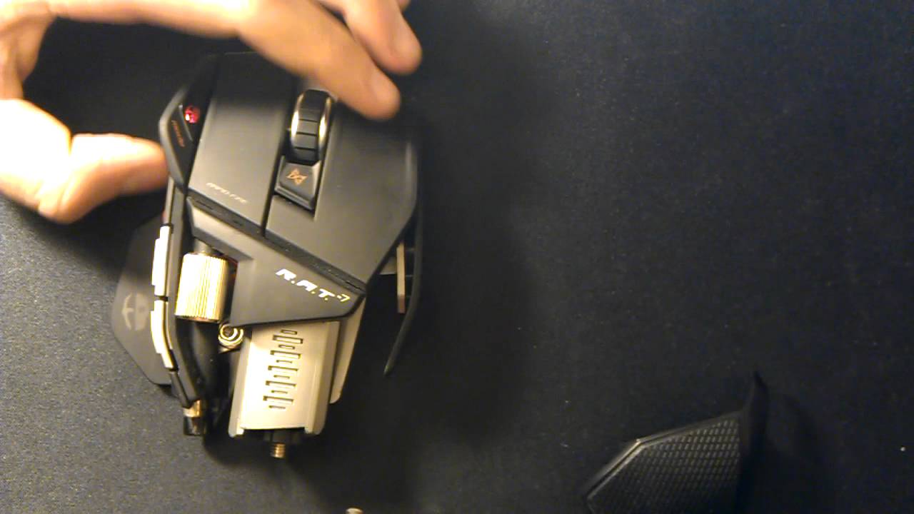 Review Cyborg R.A.T 7 Madcatz - YouTube