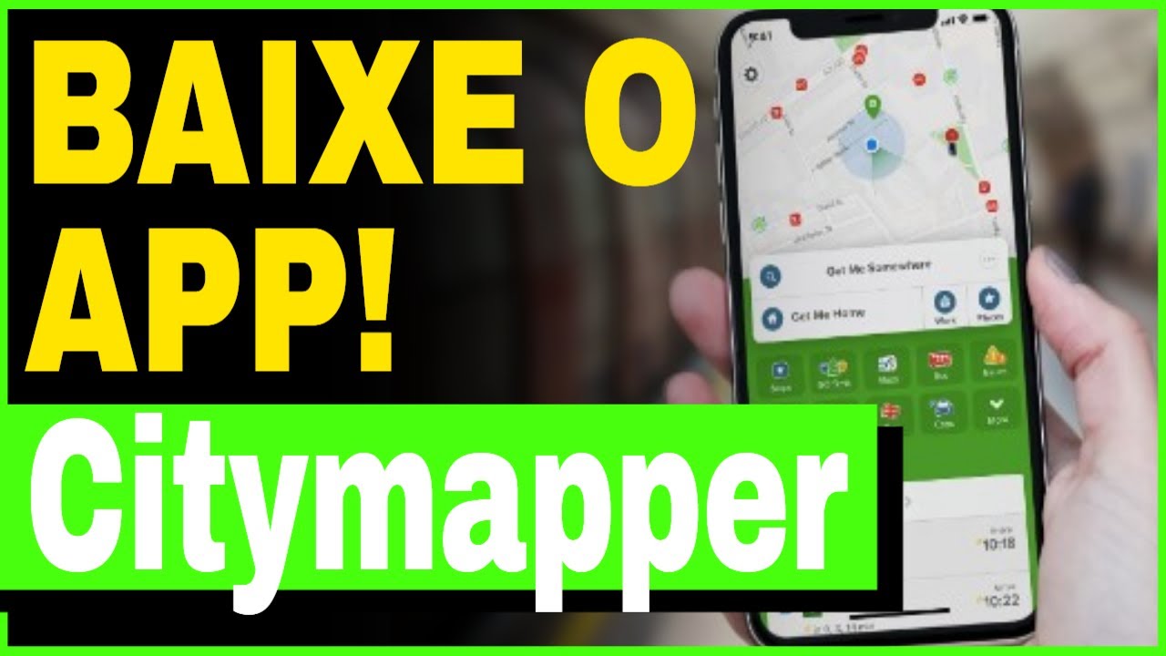 Como Baixar e Usar Aplicativo Citymapper no iPhone - YouTube