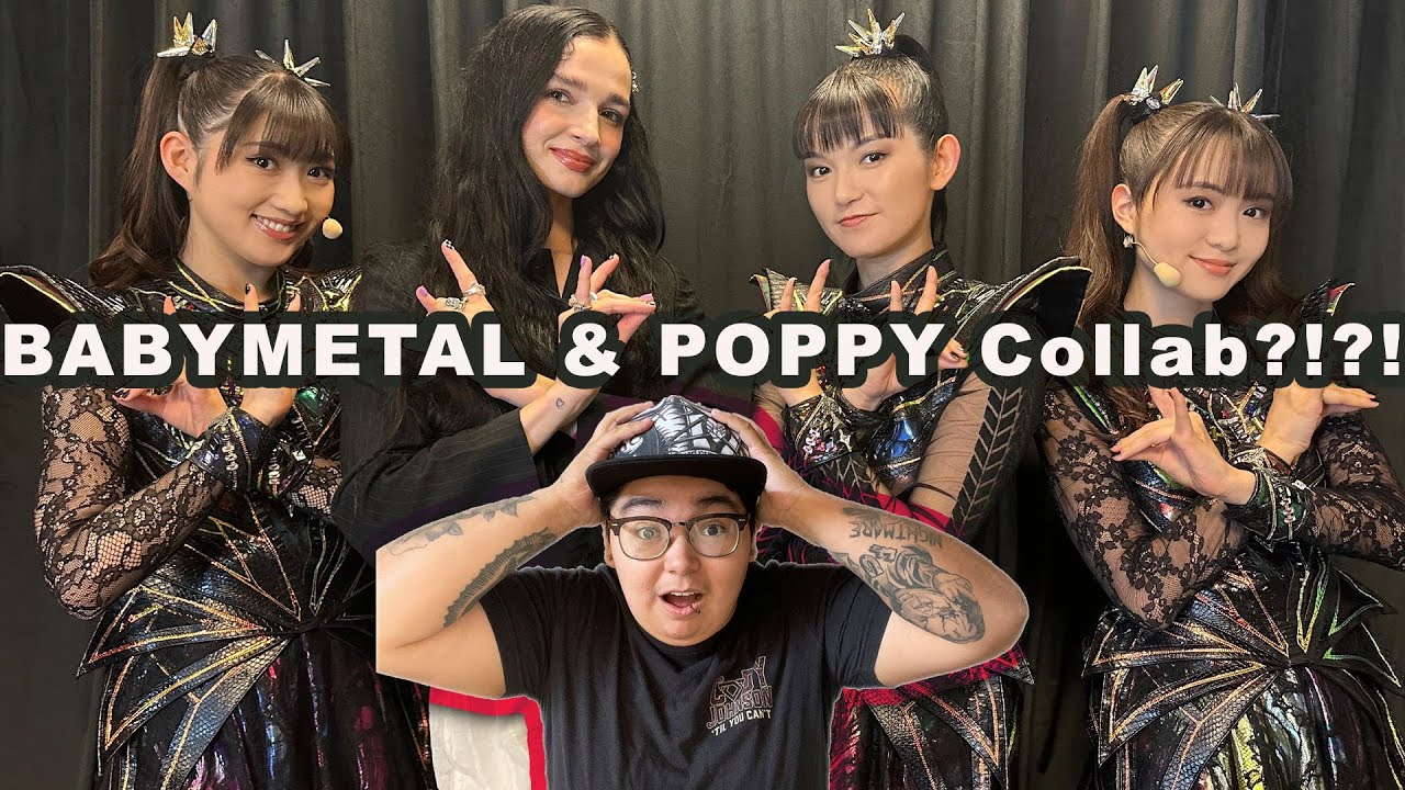 BABYMETAL TEASES A NEW SONG WITH POPPY?!?! ANNOUNCES ARENA TOUR IN UK ...