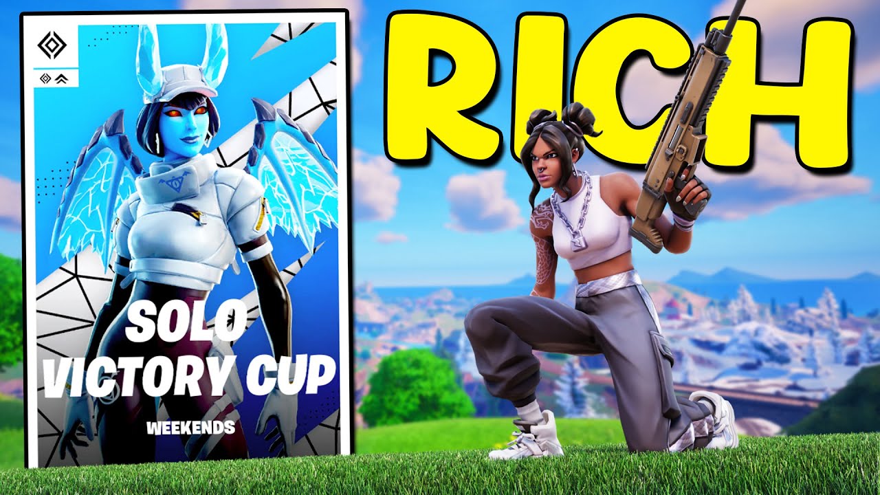 Trying to Get RICH in Fortnite💸💸 - YouTube