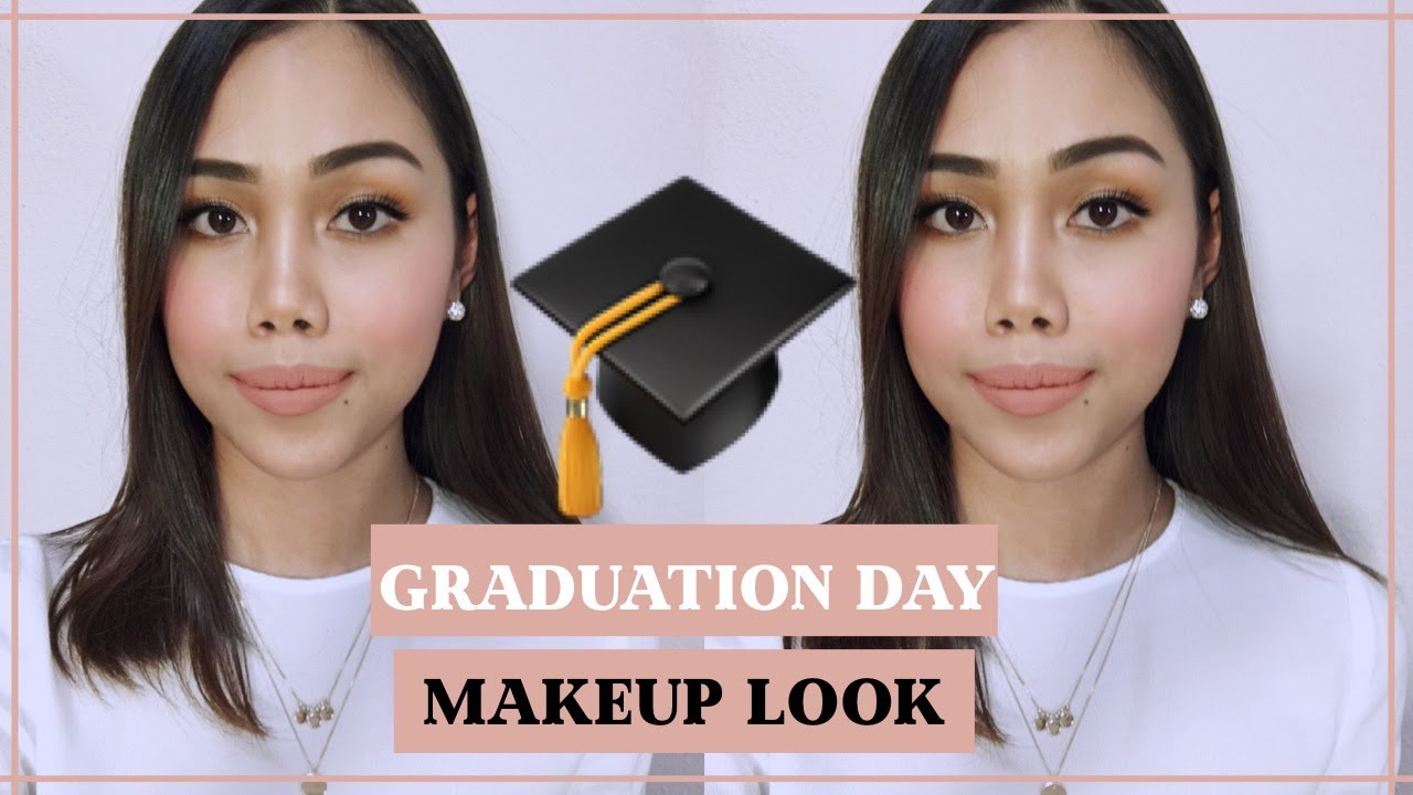 Affordable/Easy Graduation Makeup Look 2020 🧡| Hanah Abellanosa - YouTube