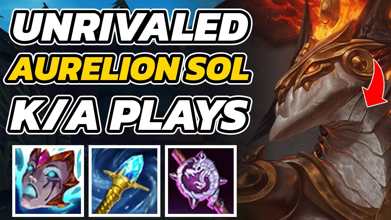 CHALLENGER AURELION SOL GAMES. K/A PLAYS ONLY. LOL META. 58% WIN AURELION SOL BOT/ADC - YouTube