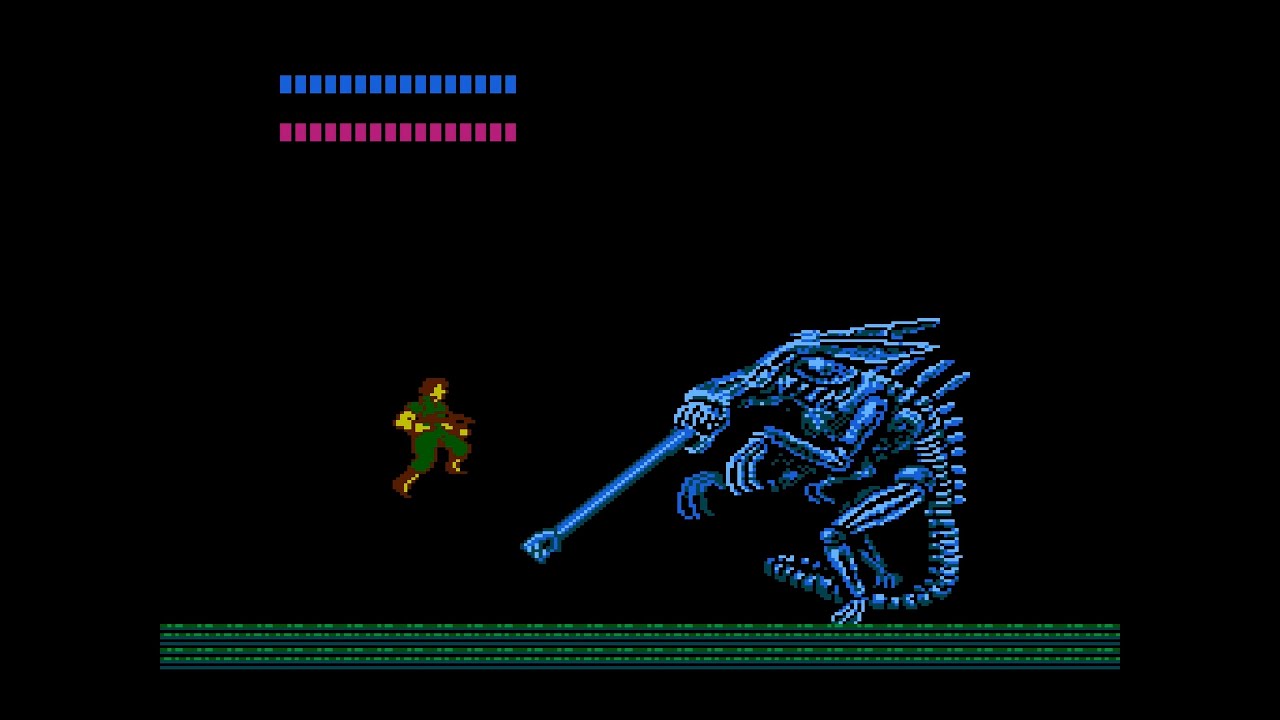 Aliens: Alien 2 - Continue and Game Over Screen - YouTube