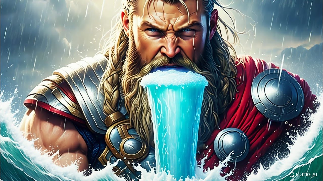 Thor Drank the Entire Ocean | Adventures of Thor #norsemythology #thor ...