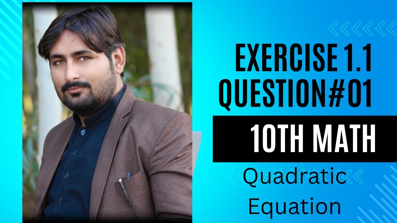 QUADRATIC EQUATION | STANDARD FORM OF QUADRATIC EQUATION | 10TH MATH | BASIC MATH - YouTube