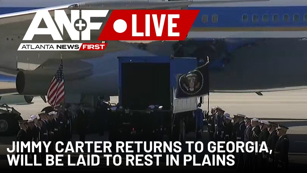 WATCH LIVE: Jimmy Carter's casket returns to Georgia to be laid to rest ...