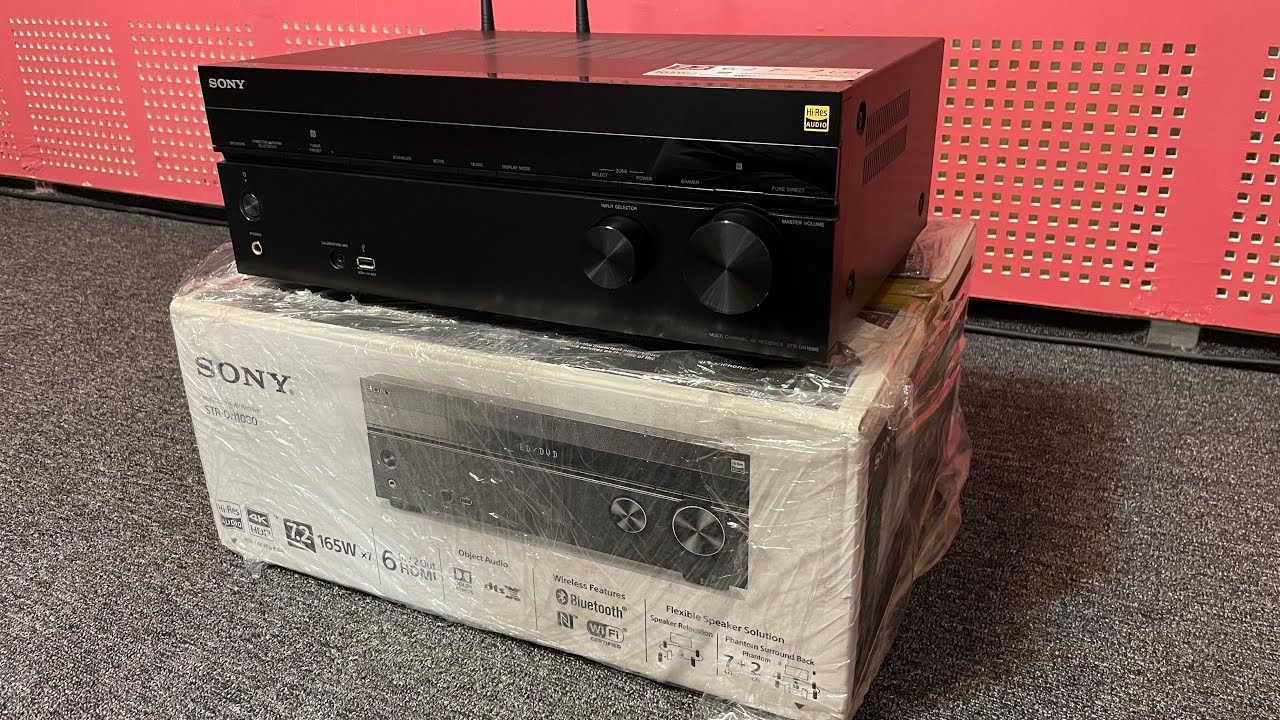 SONY STR-DN1080 4K UHD (7.2) DOLBY ATMOS AV RECEIVER FOR SALE - YouTube