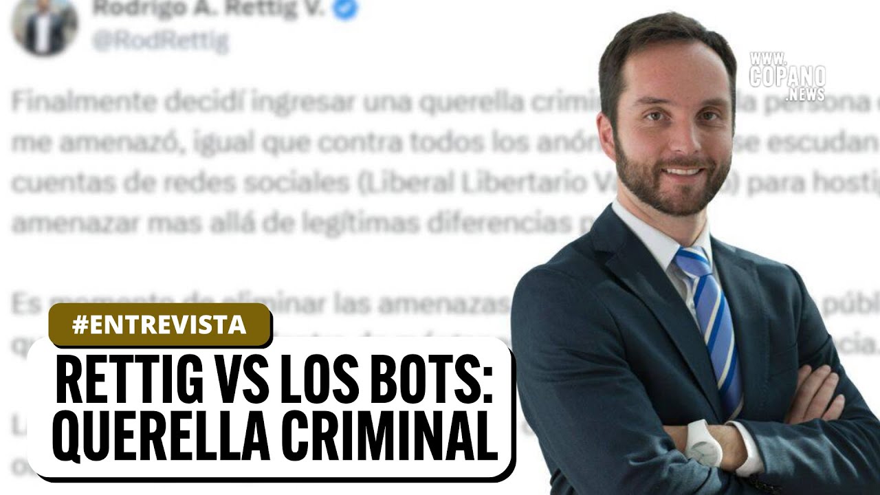 Rodrigo Rettig versus los bots fascistas del ciberespacio - YouTube