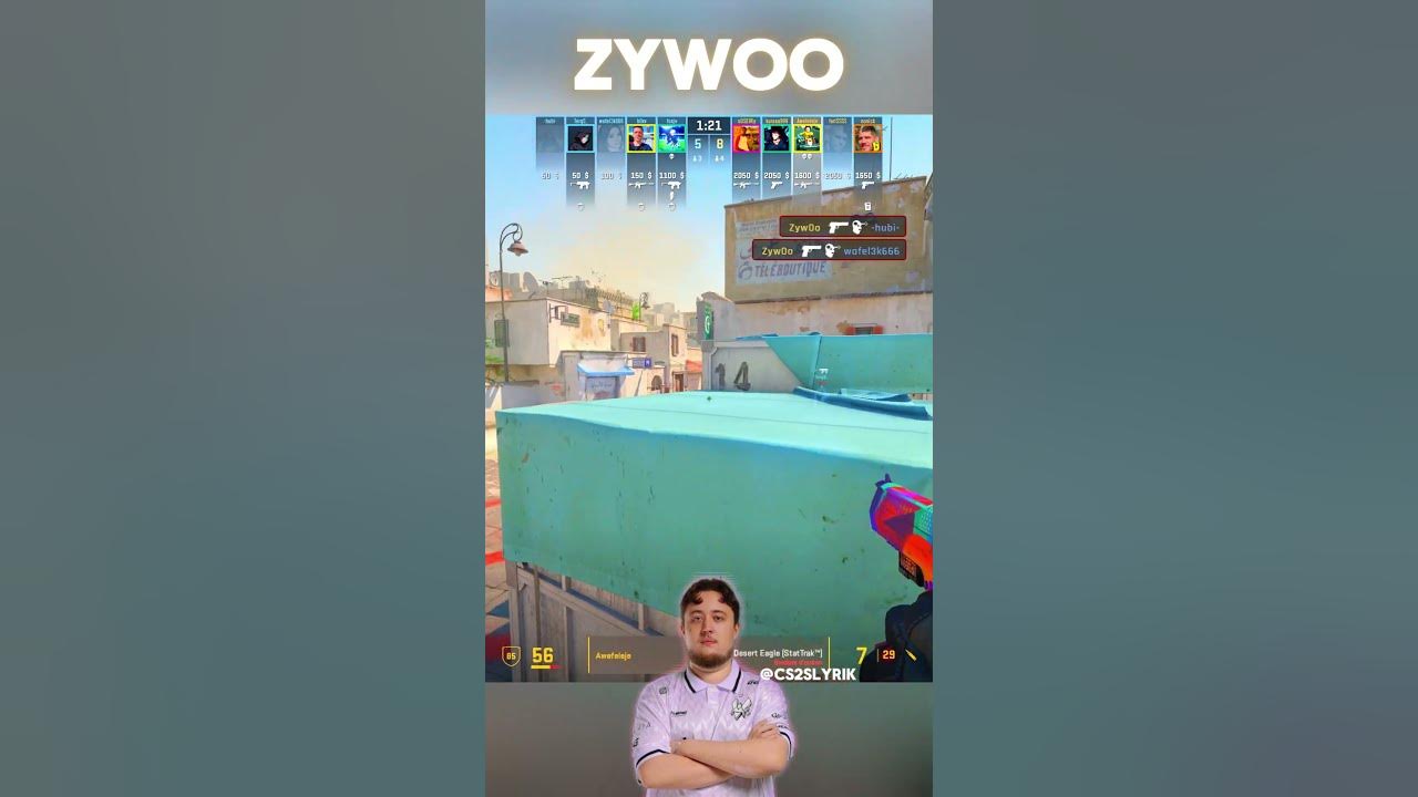 deagle ace by ZywOo on faceit on hs #cs2 #ZywOo #faceit #ace #deagleace - YouTube