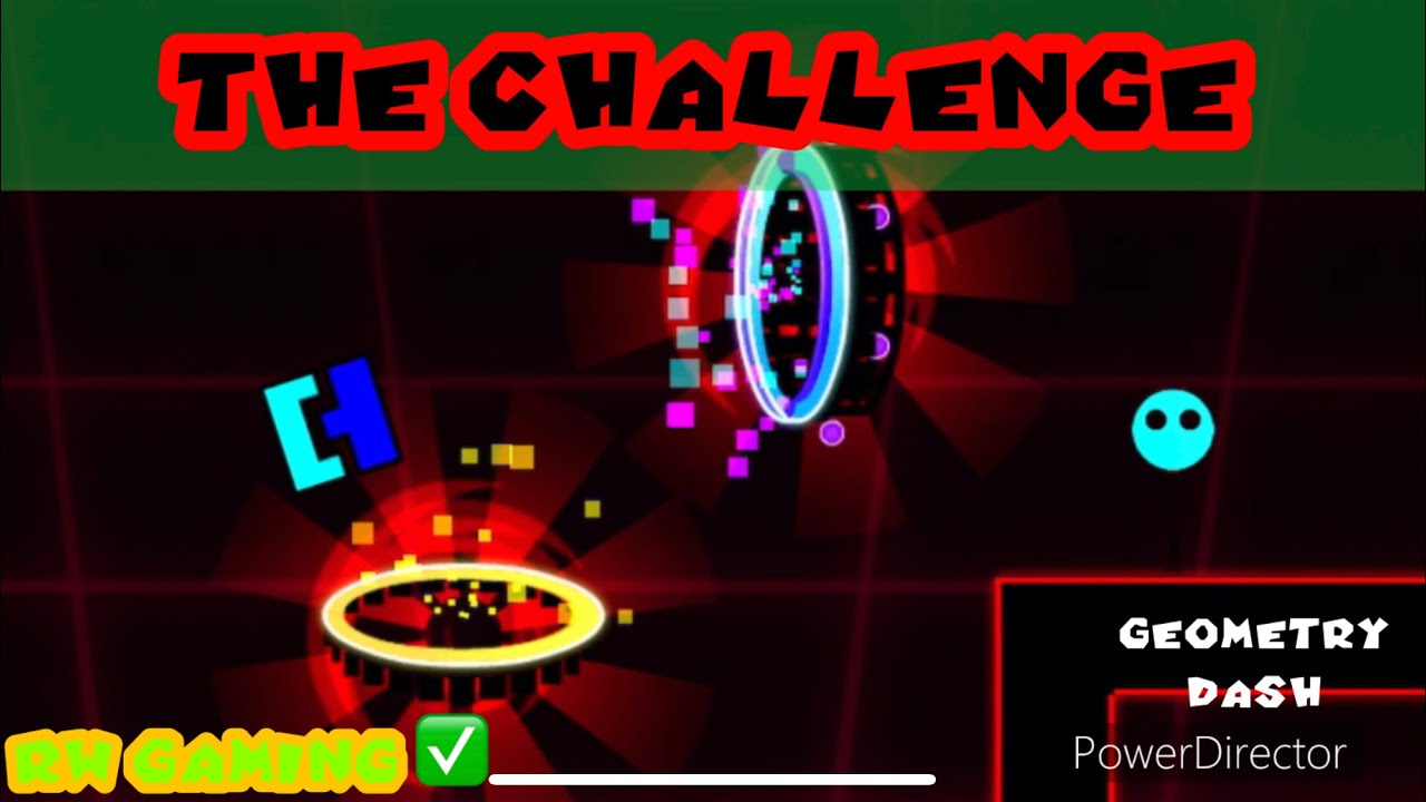 Geometry Dash - The Challenge - YouTube
