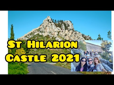 THE MAGNIFICENT  CASTLE OF  SAINT HILARION  NORTH CYPRUS 2021