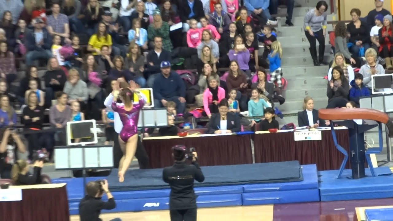 Rachel Haines 3 Vault 2016 01 16 University of Minnesota vs Maryland ...