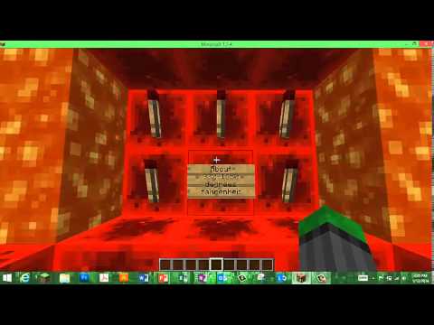 Earth's Layers in Minecraft - YouTube