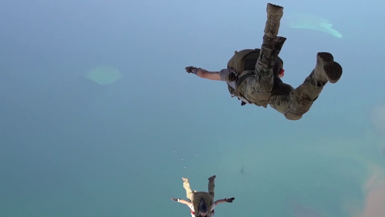 High Altitude LO Jump & Aircraft Landing - YouTube