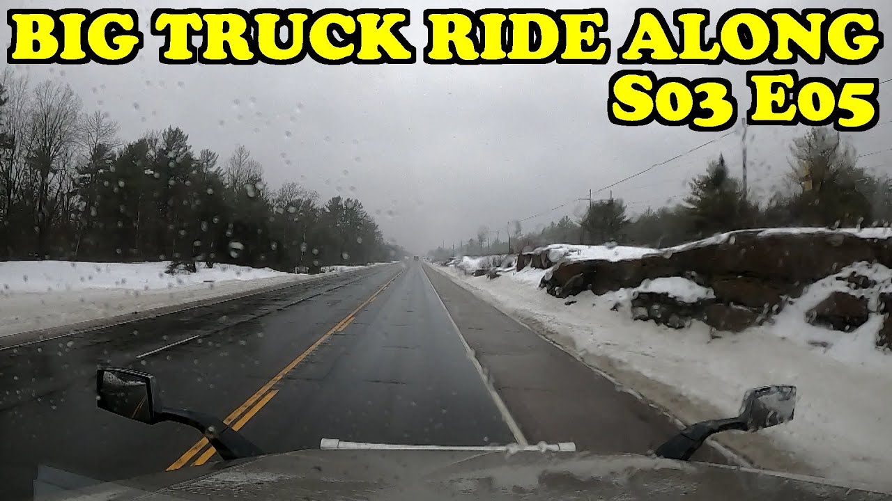 BIG TRUCK RIDE ALONG S03 E05 - Hwy 69 In Central Ontario - YouTube