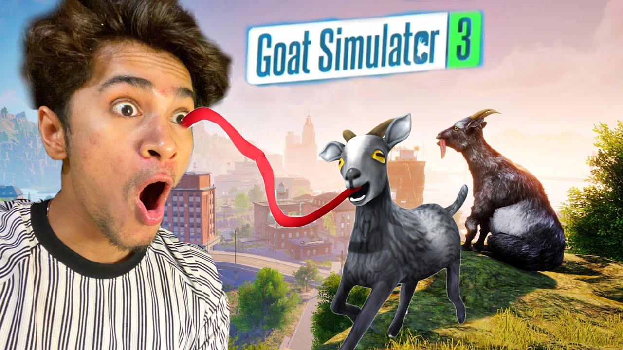 Goat Simulator 3 Funny Gameplay - YouTube