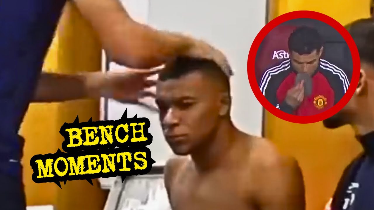 When The Football Bench Is Full Of Jokes - YouTube