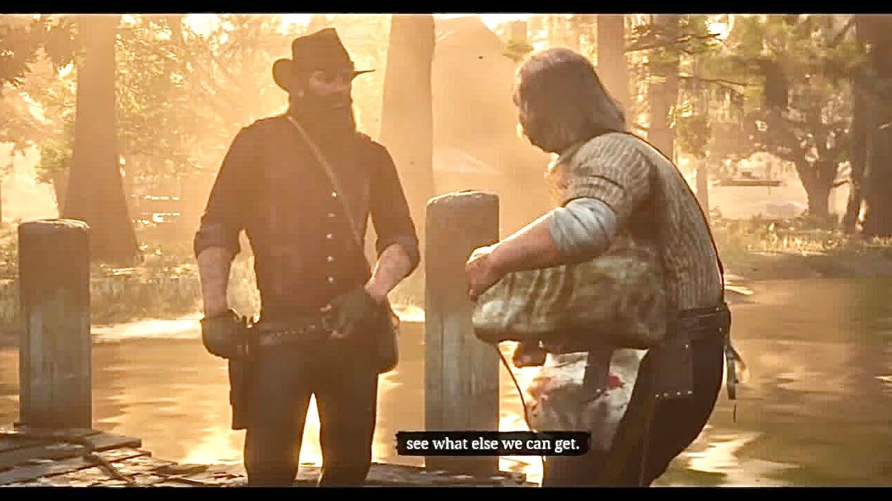 Morgan and Pearson stole GATOR EGGS rdr2 - YouTube