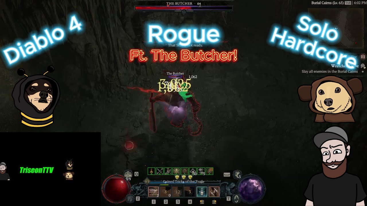 Legion, Nightmares and The Butcher! - Diablo 4 - YouTube