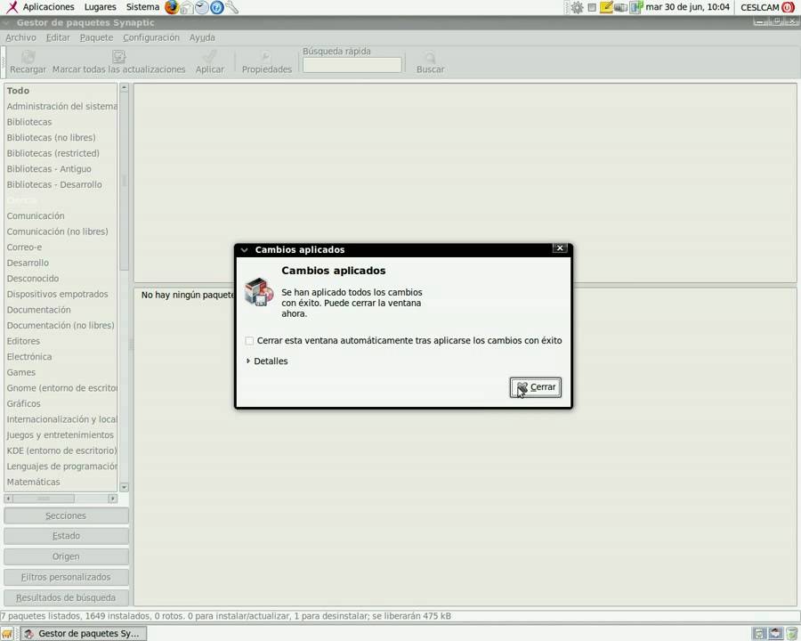 Molinux 5.0 - Instalar y desinstalar programas - YouTube