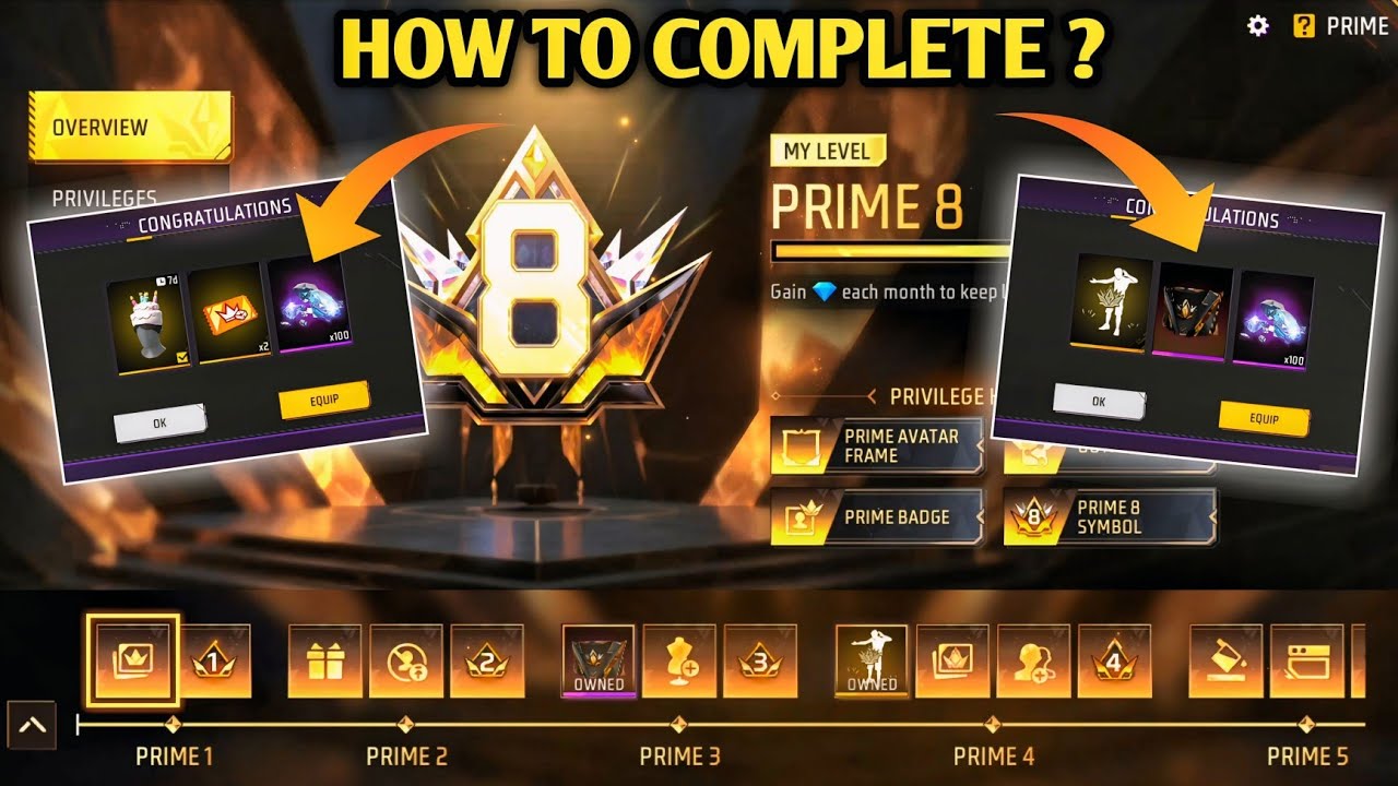 NEW PRIME SYSTEM FREE FIRE | FREE FIRE NEW EVENT| FF NEW EVENT TODAY ...