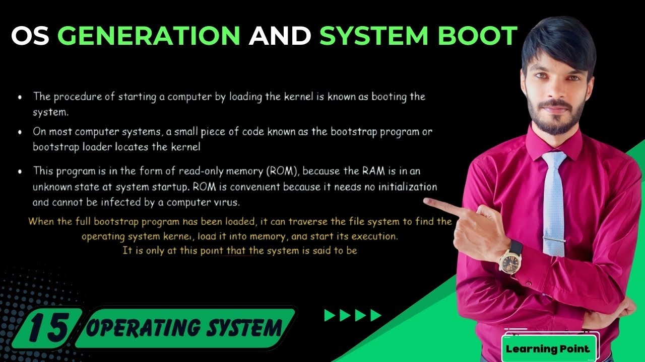 Operating System Generation and System Boot - YouTube