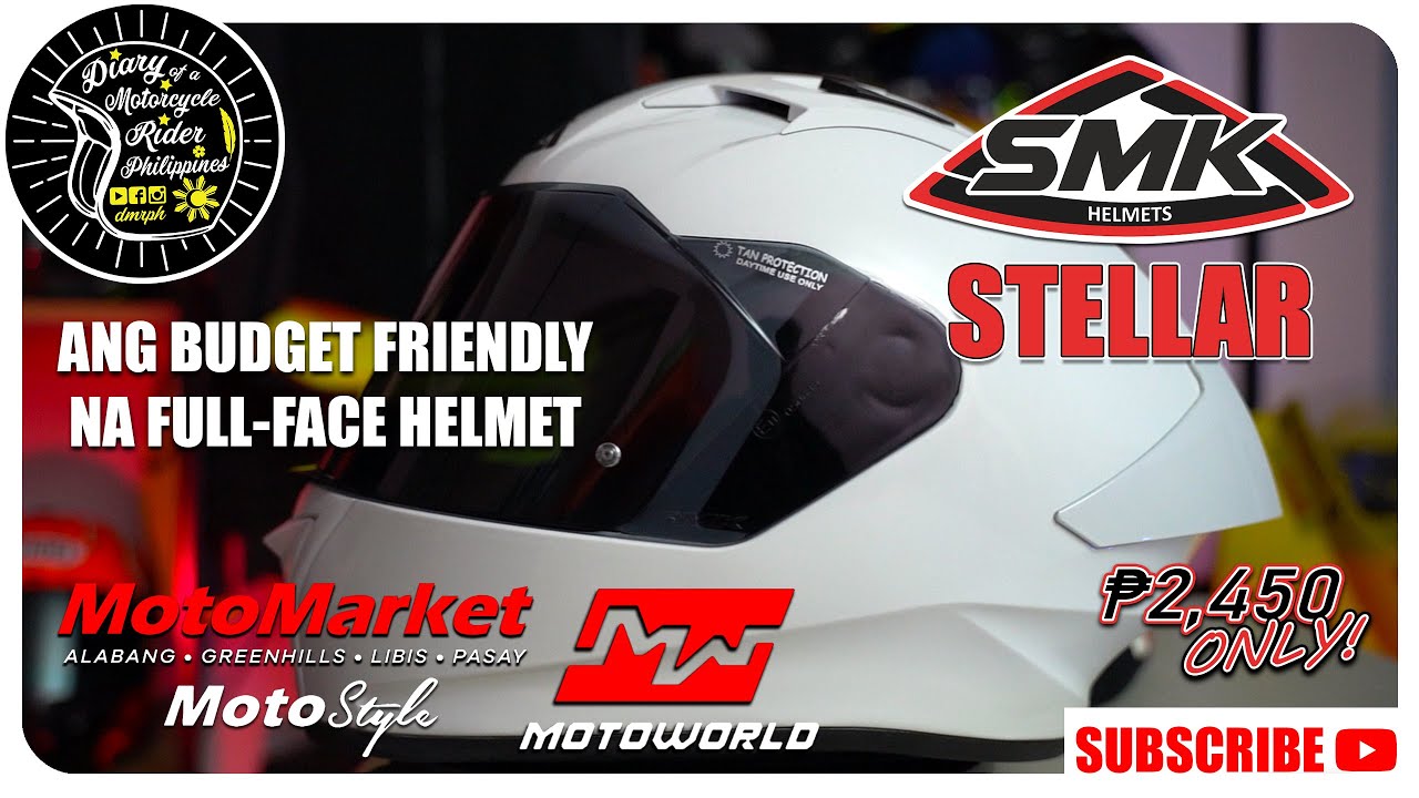 SMK Stellar | Best Budget Friendly Full Face Motorcycle Helmet ...