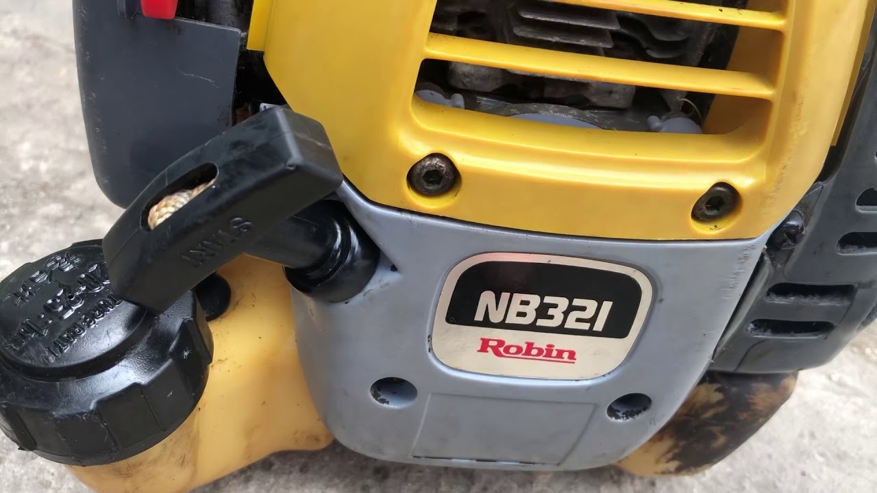 Máy cắt Cỏ Robin NB321 Nòng 30,5cc LH 0908875468 - YouTube