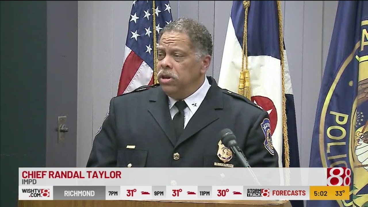 Hogsett, IMPD announce Randal Taylor as new police chief - YouTube