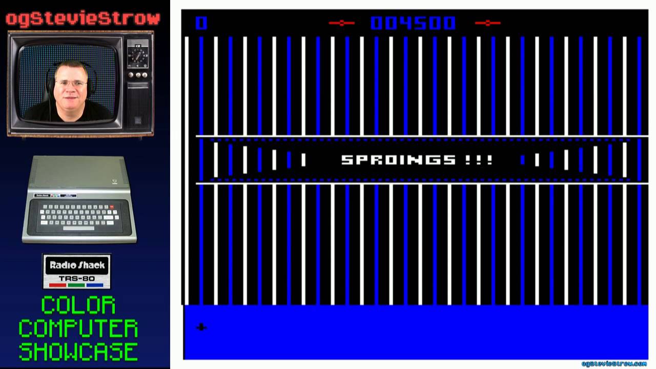Devil Assault - 1983 - TRS-80 Color Computer Game - YouTube