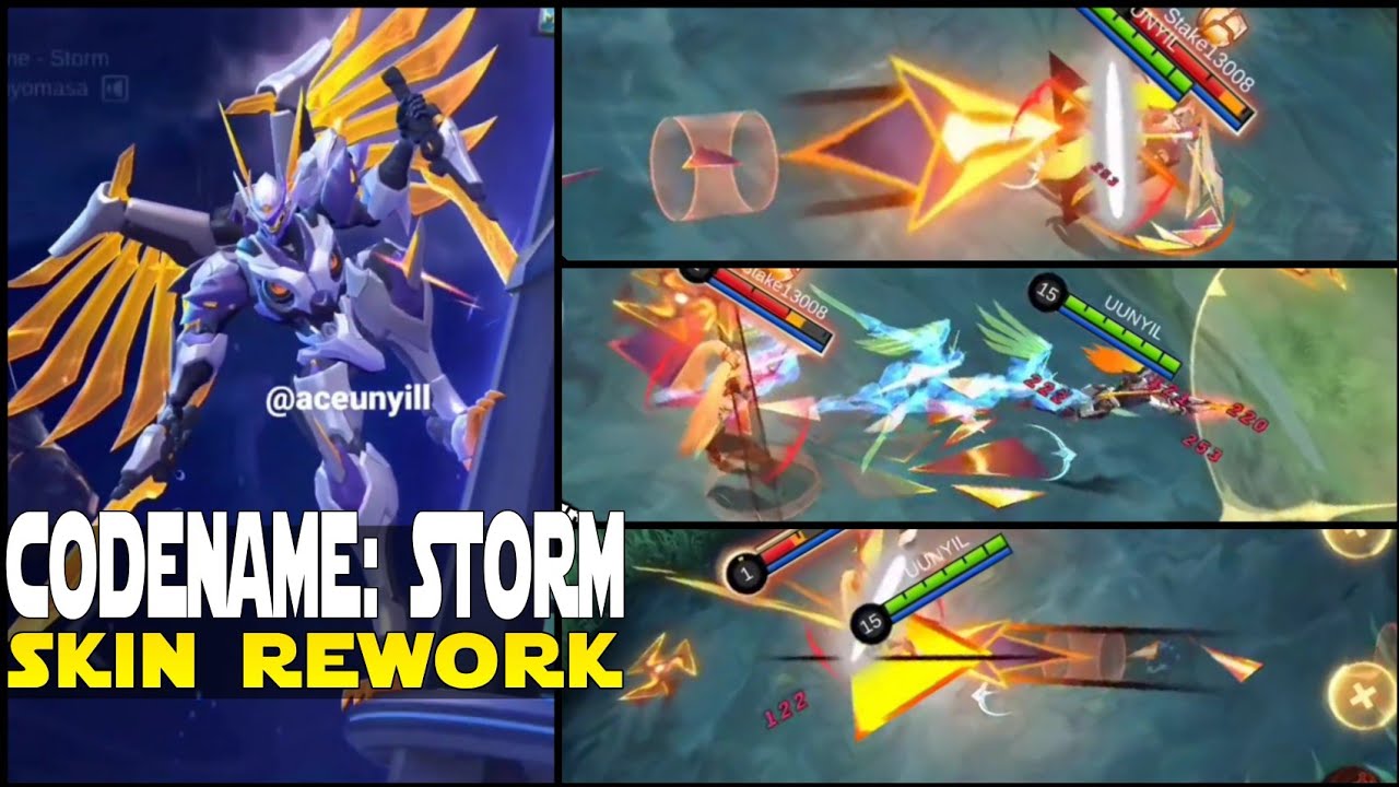 CODENAME STORM REWORK NEW ENTRANCE ANIMATION AND SKILL EFFECTS GAMEPLAY ...