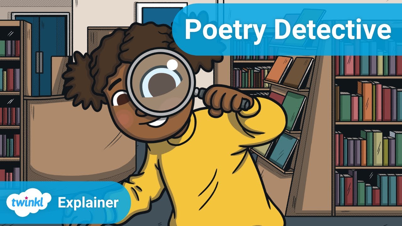 Poetry Detective Worksheet for Kids - YouTube