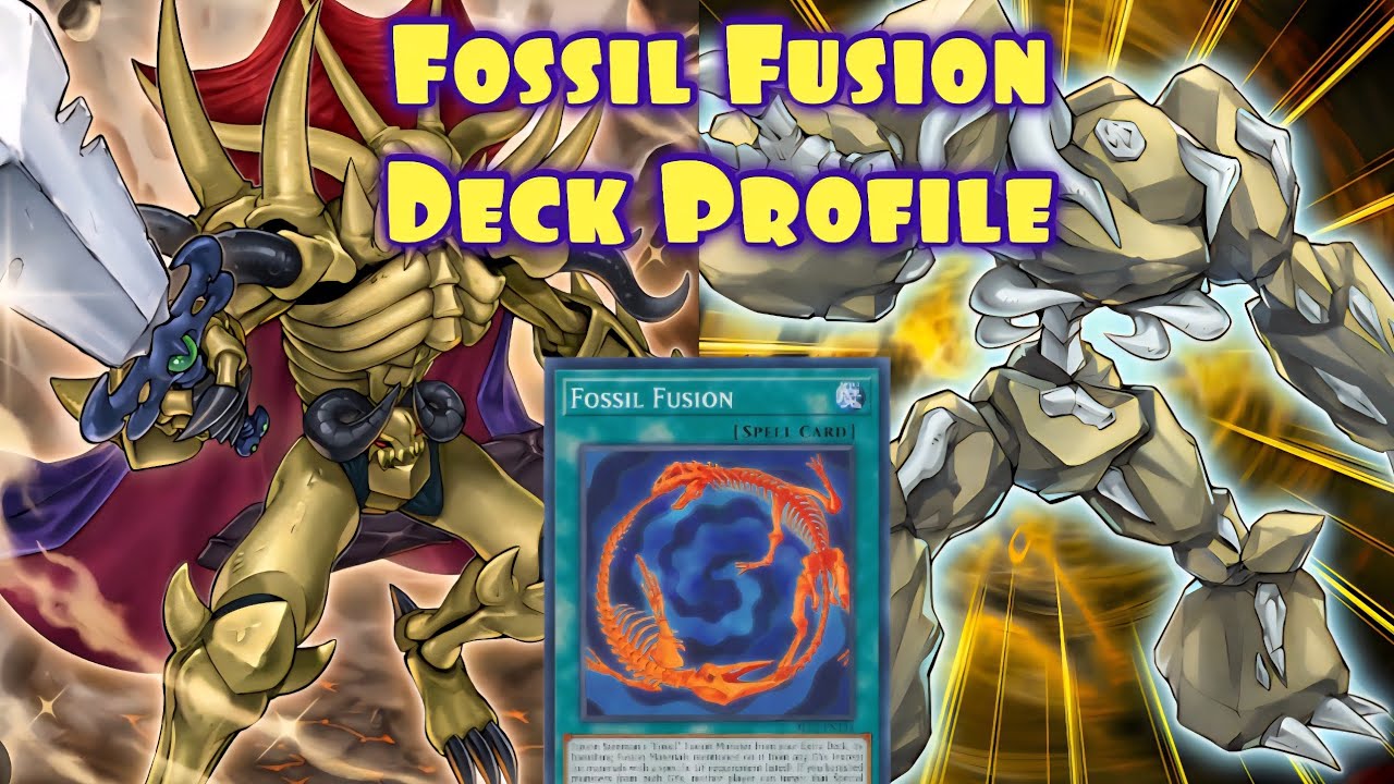 Yu-Gi-Oh Fossil Fusion Deck Profile 2025 - YouTube