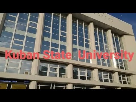 Kuban State University (кубанский государственный университет ...